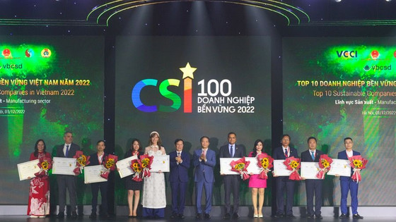 Top CSI 100 doanh nghiệp bền vững | Thương gia - Thông tin cập nhật ...