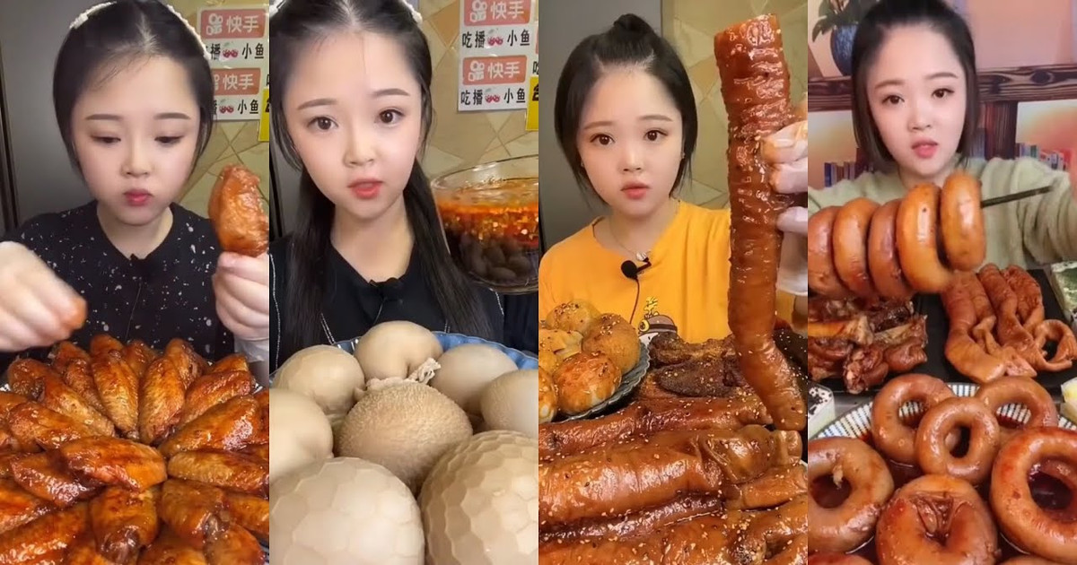 Làn sóng mukbang đang bùng nổ trở lại tại Trung Quốc: Chỉ cần ngồi ăn ...