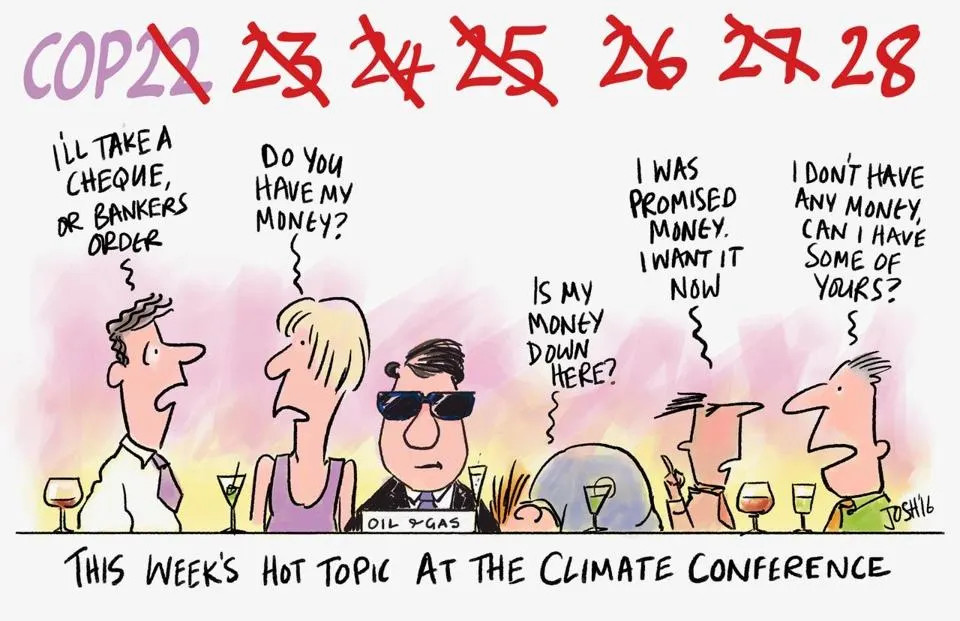 COP28 và mặt tối của tài chính khí hậu