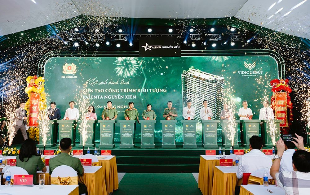 VIDEC khởi công dự án Khu nhà ở cho lực lượng vũ trang Công an nhân dân ...