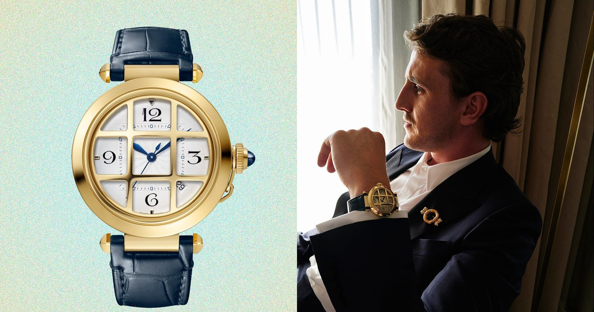 Đồng hồ Pasha de Cartier Grille - Mang một diện mạo cực kỳ ấn tượng ...